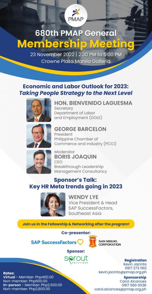 680th PMAP General Membership Meeting | People Management Association ...