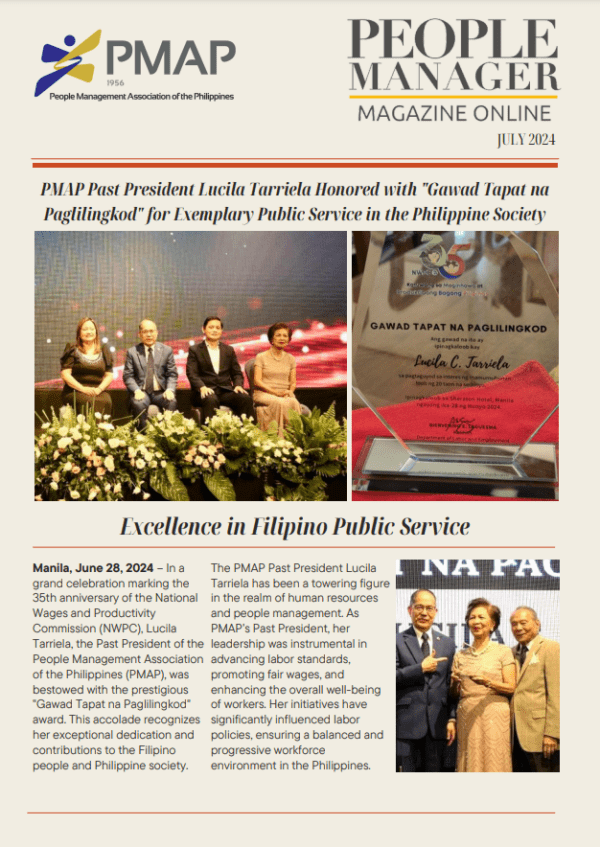 People Manager Magazine | People Management Association of the Philippines
