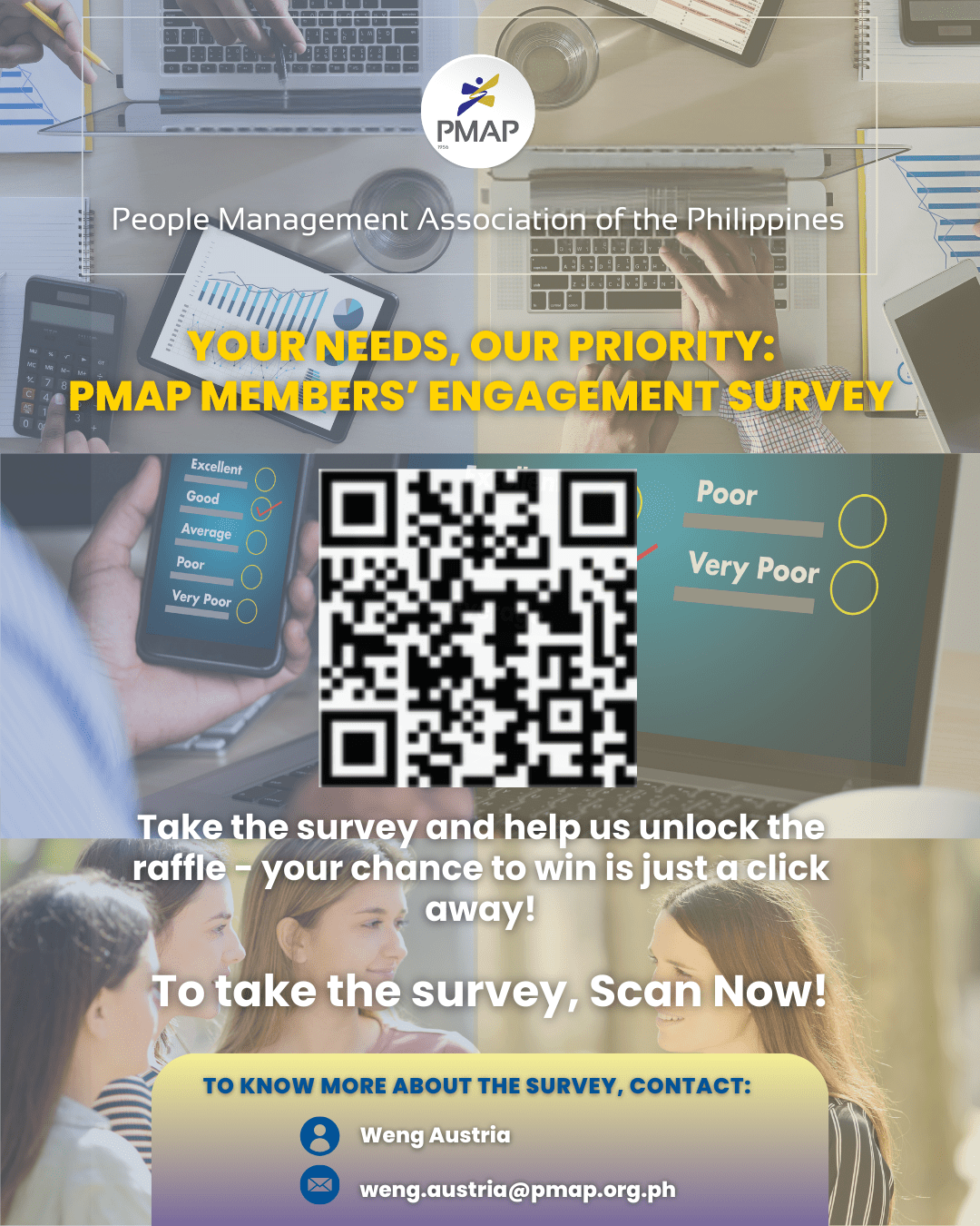 YOUR NEEDS, OUR PRIORITY: PMAP MEMBERS’ ENGAGEMENT SURVEY | People ...
