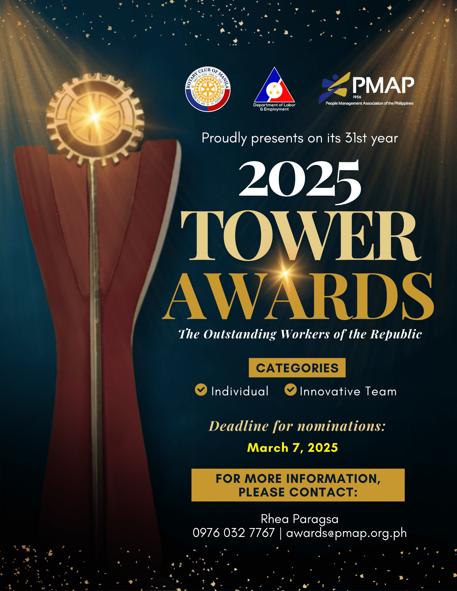 TOWER AWARDS | People Management Association of the Philippines